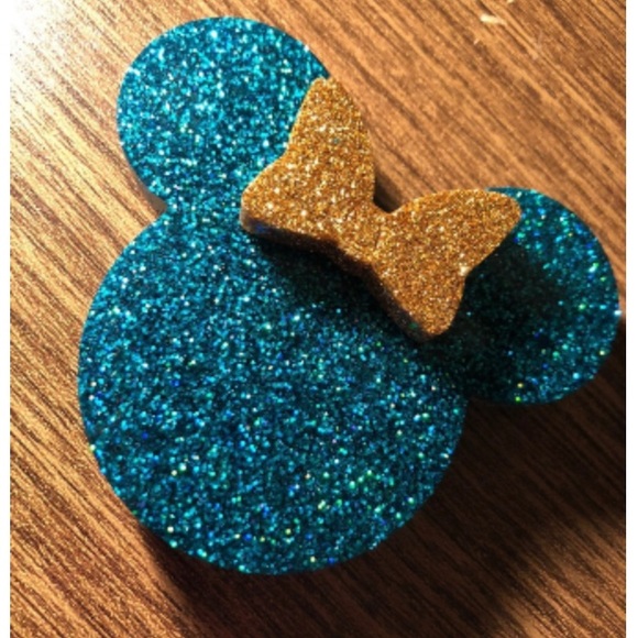 Accessories | Custom Bedazzled Minnie Mickey Popsocket | Poshmark